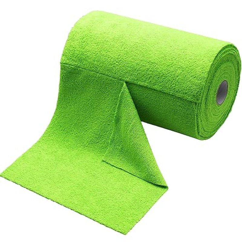 MICROFIBER EASY TEAR ROLL, 12x12, 40 SHEETS/ROLL, #GREEN, #Distributio ...