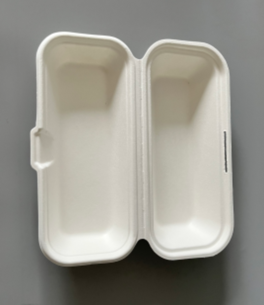 Sugarcane Bagasse Hot Dog Container | PaperPlus – Paper Plus